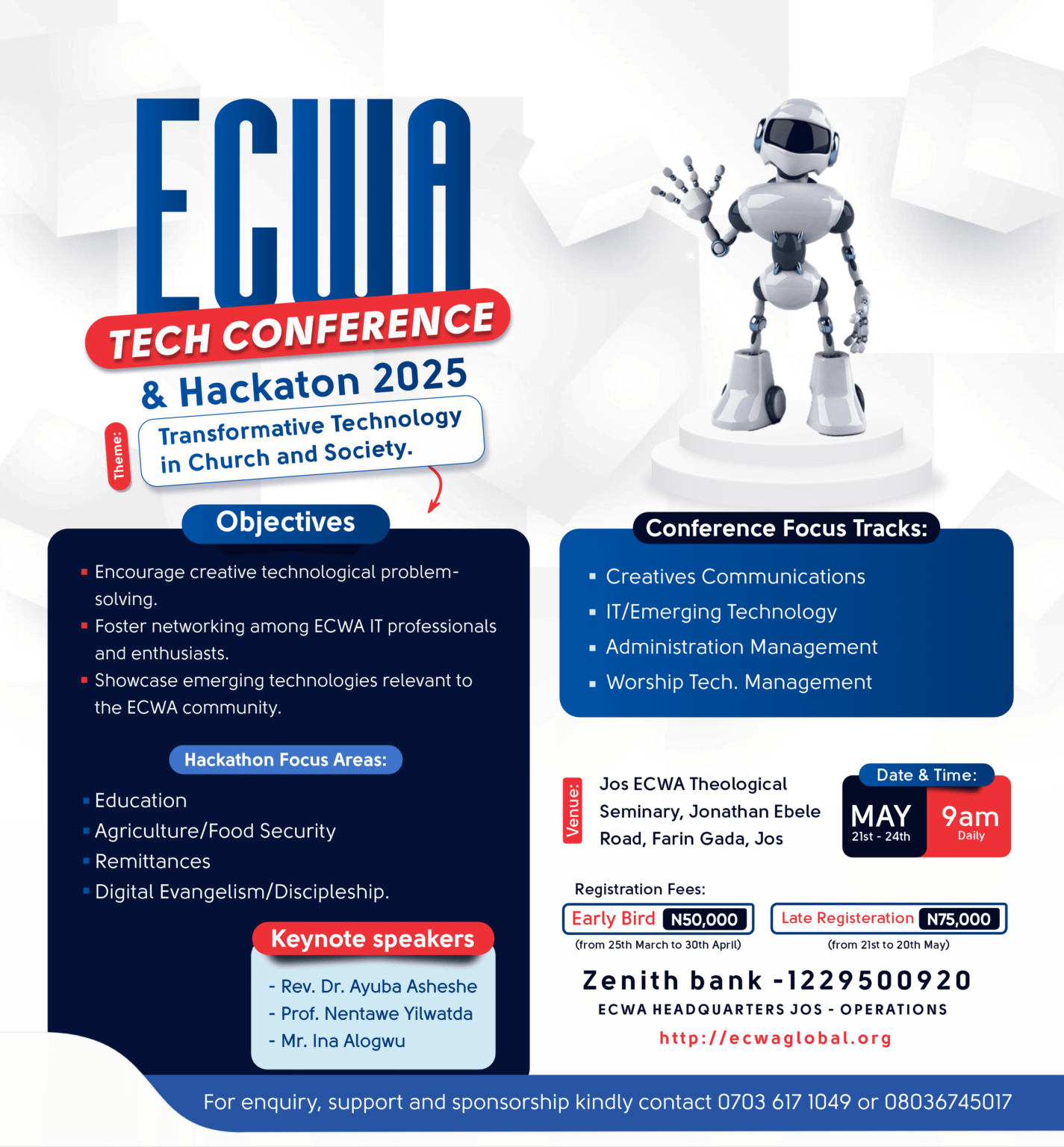 ECWA TECH CONFERENCE – Evangelical Church Winning All